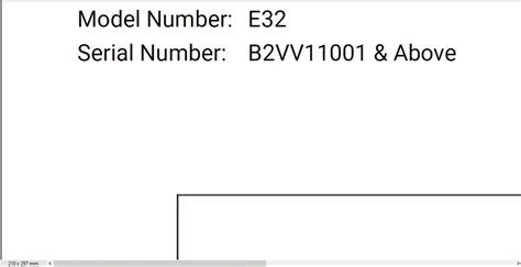 Bobcat E Excavator Serial Number B VV Above Spare Parts Manual Parts Catalog PDF
