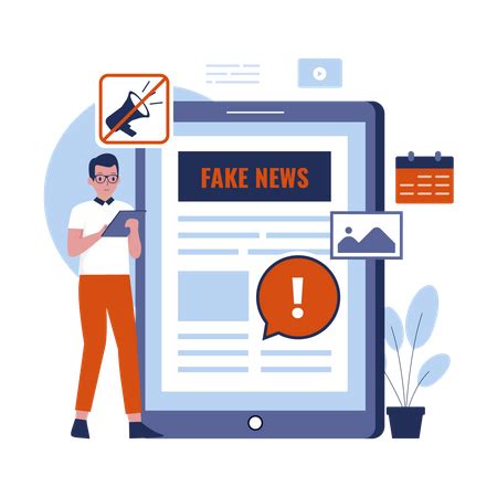Fake News Detection Illustrations Free In Svg Png Eps Iconscout