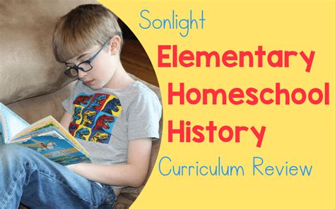 Sonlight Elementary Homeschool History Curriculum Review