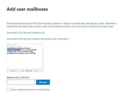 Migrazione Tramite Imap Da Aruba O Register A Microsoft 365