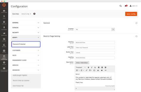 How To Customize Magento Password Protected Page Titles Headings And