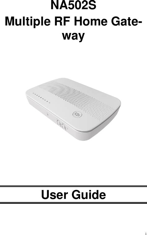 Sercomm NA502S Multiple RF Home Gateway User Manual Cardbus USB Wireless Adapter