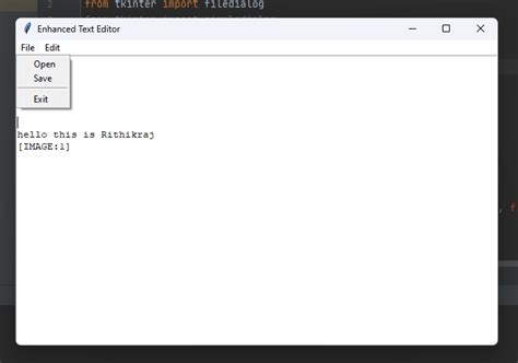 Github Rithikraj Enhanced Text Editor With Image Insertion