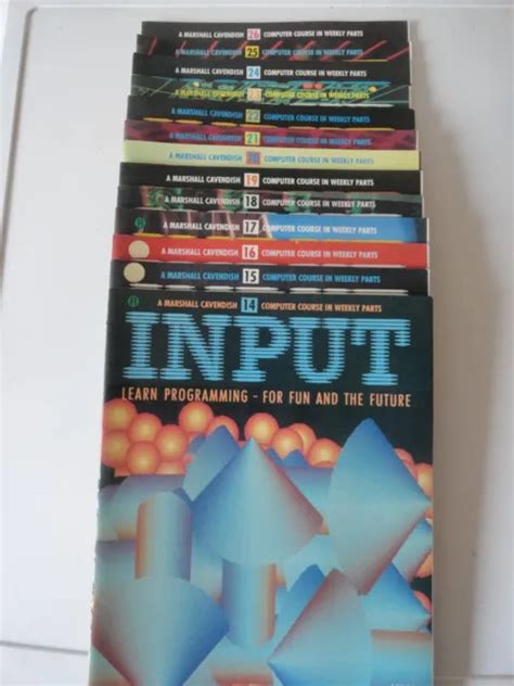 INPUT MAGAZINE COMPUTER Programming Course From 1984 5 Marshall