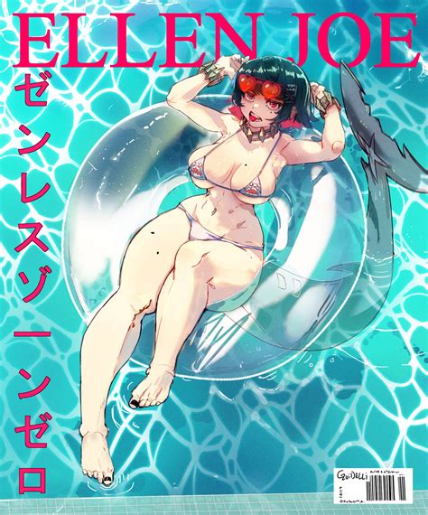 Ellen Joe Zenless Zone Zero Drawn By Guidelli Danbooru