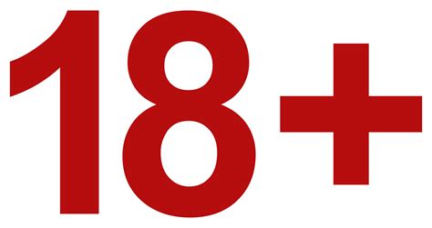 Sign Of Adult Only Icon Symbol For Eighteen Plus 18 Plus And Twenty One