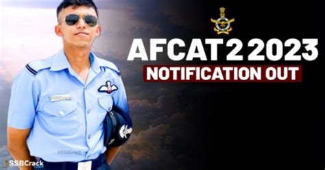 AFCAT 2 2023 Notification Published By Air Force