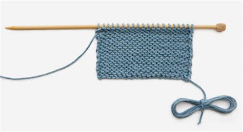 Tricot toutes nos créations au point mousse Femme Actuelle
