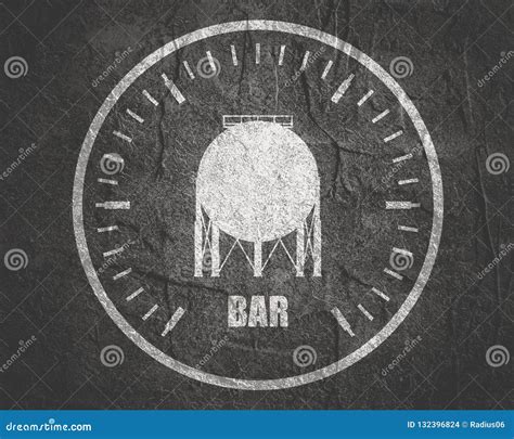 Manometer Simple Icon Stock Illustration Illustration Of Liquid