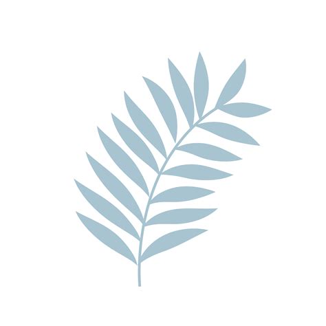 Blue Leaf Svg Cut File Snap Click Supply Co