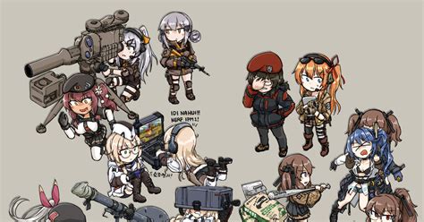 少女前線 Lot Of T Dolls Dutchkoのイラスト Pixiv