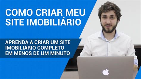 Como Criar Site Para Imobiliária Youtube