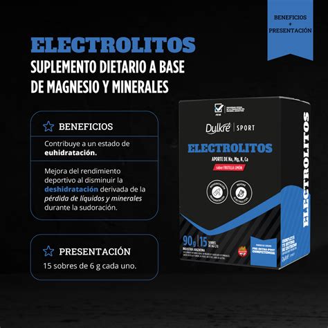 Electrolitos Dulkré Sport