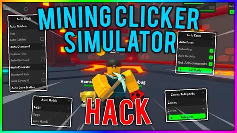 Roblox Mining Clicker Simulator Hack Script Inf Coins Op Auto Farm