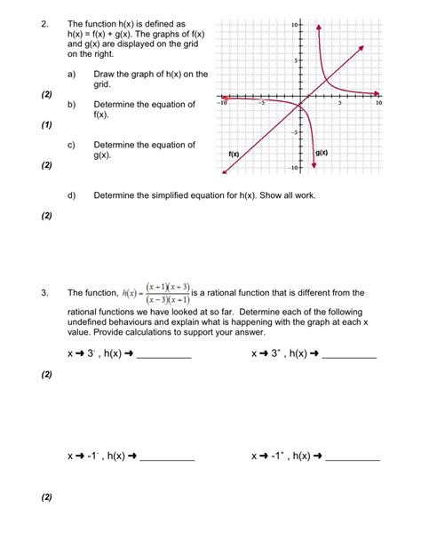 Solved The Function H X Is Defined As H X F X G X The Chegg Com