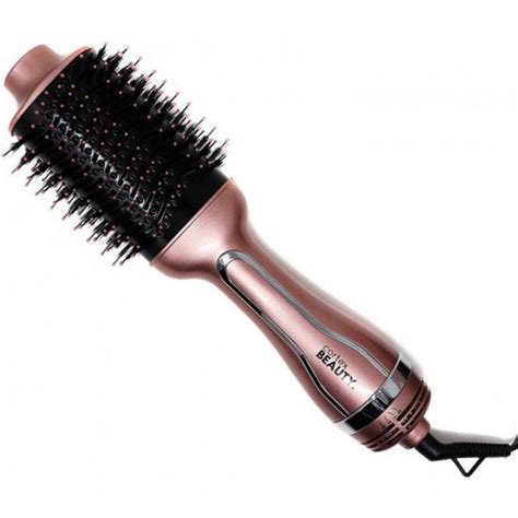 מברשת פן חשמלית רוז גולד Cortex Breeze Brush מברשת פן מסתובבת מוצרי חשמל לשיער Janor Cosmetics