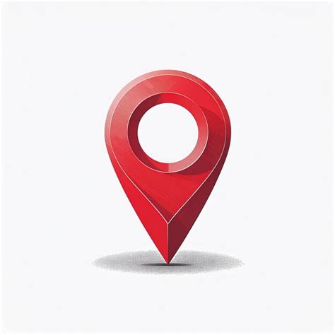 Premium Vector Red Location Icon
