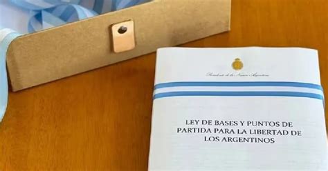 Diputados De La Libertad Avanza Analizan Dividir La Ley Ómnibus Y