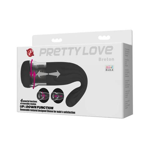 Pretty Love Breton Masturbatore Rotante Com Funzione Su E GiÙ In Tpr