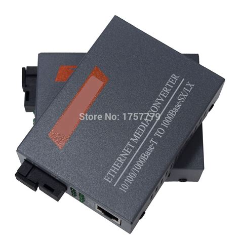 Convertidor De Fibra óptica Htb Gs 03 Ab Rj45 G Grandado
