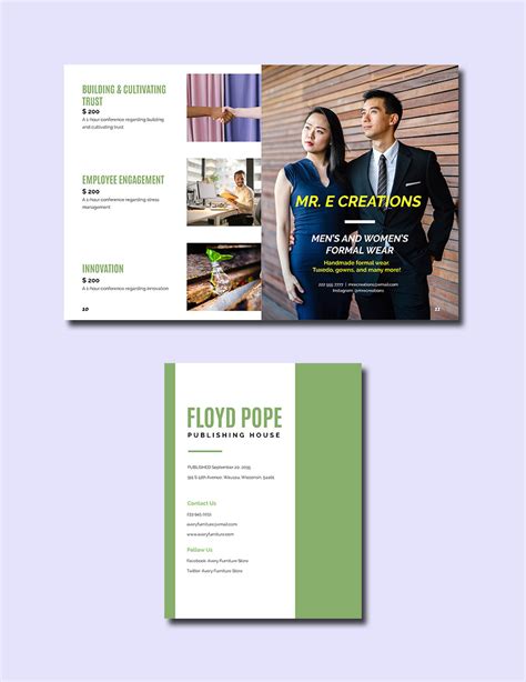 Training Catalog Template Download In Png 