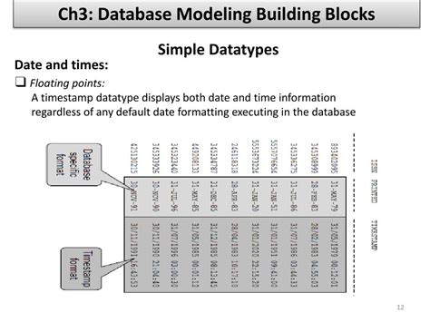 PPT Chapter 3 Database Modeling Building Blocks PowerPoint