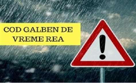 Alertă Cod Galben de furtuni și vijelii în Banat