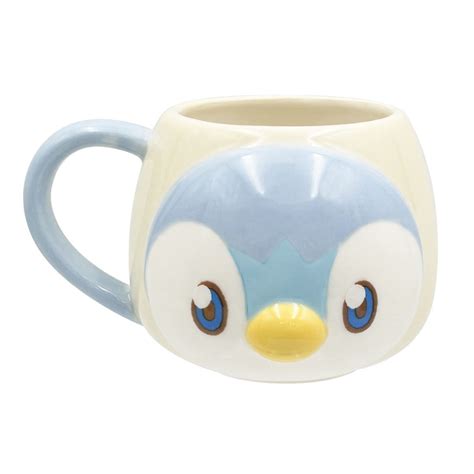 Pokemon Pokepeace Piplup Face Mug Nyc Plushie Shop