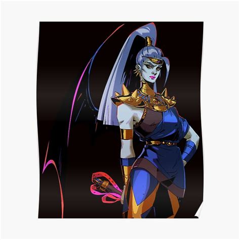Megaera Hades Game Sprite Poster For Sale By Timunce Redbubble