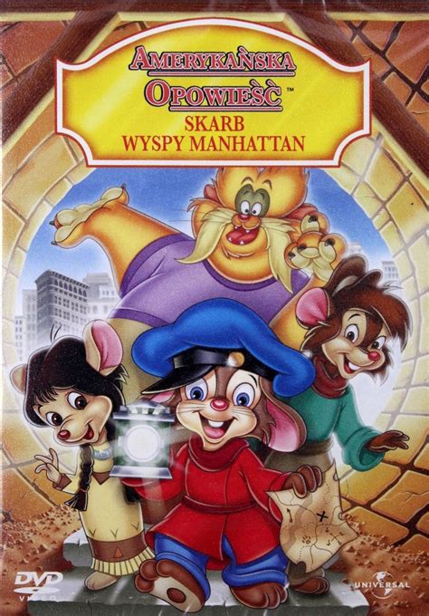 AMERYKAŃSKA OPOWIEŚĆ SKARB WYSPY MANHATTAN DVD oficjalne archiwum Allegro
