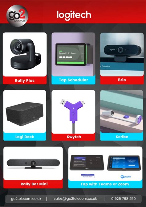 Hybridworking Logitech Logitechvc Camera Speakerphone Headsets… Go2