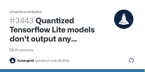 Quantized Tensorflow Lite Models Dont Output Any Detections · Issue