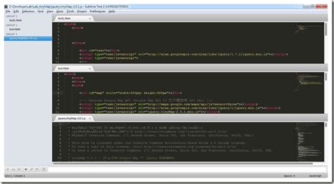Mrkt 的程式學習筆記 Sublime Text 2 好用的前端程式編輯器 Part1 介紹