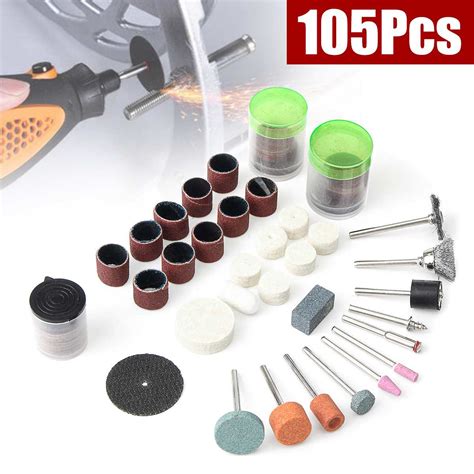 105pcs Electric Grinder Bits Mini Drill Accessorie Grandado
