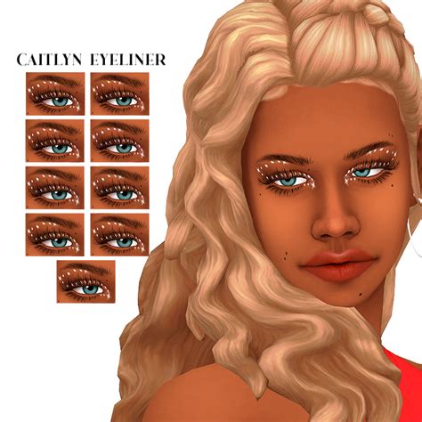 Caitlyn Eyeliner The Sims 4 Create A Sim Curseforge