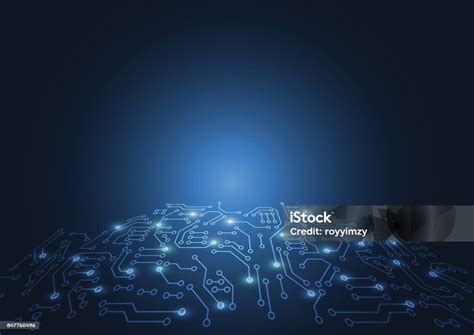 기술 회로 보드 텍스처와 추상 디지털 배경입니다 전자 마더보드 그림입니다 통신 및 공학 개념입니다 벡터 일러스트 레이 션 0명에 대한 스톡 벡터 아트 및 기타 이미지