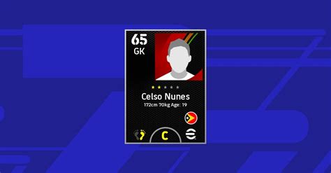 Estatisticas De Celso Nunes En Efootball 2022