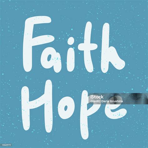 신앙의 소망 소셜 미디어 콘텐츠 스티커 벡터 핸드 그린 일러스트 디자인 격언에 대한 스톡 벡터 아트 및 기타 이미지 격언 교육 날씨 Istock