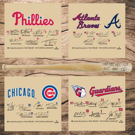 Mlb Signature Mini Bats Coopersburg