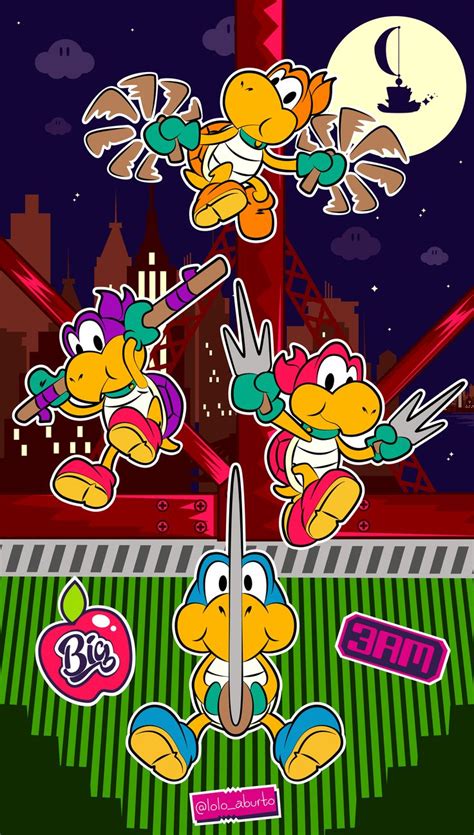 “koopas Ninja” Koopa Turtles X Tmnt Teenage Mutant Ninja Turtles