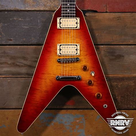 1981 Gibson Flying V Cherry Sunburst Guitars Electric Solid Body