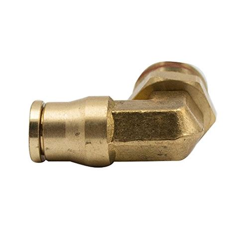 Legines Dot Brass Push In Fitting Air Brake 90 Degree