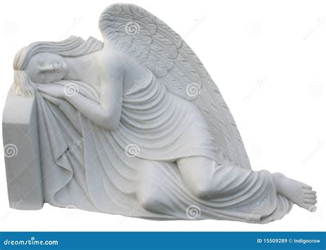 Angelo bianco di Slumber immagine stock. Immagine di dolore - 15509289