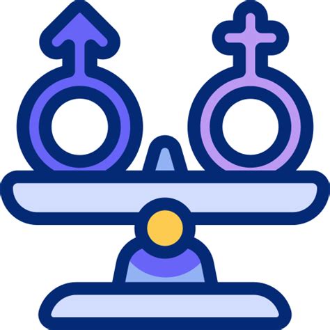 Gender Equality Basic Accent Lineal Color Icon