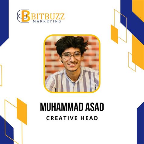 Bitbuzz Marketing On Linkedin Meet Muhammad Asad Our Creative