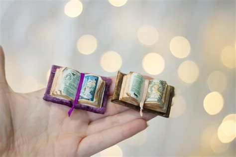 Открытые миниатюрные книги | Пикабу