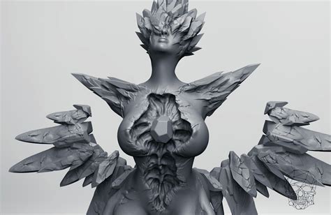 Alcina Dimitrescu Trophy Figure 3d Model 3d Printable Cgtrader