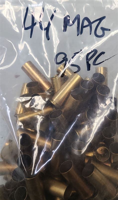 44 Magnum Brass Casings 90 Pc