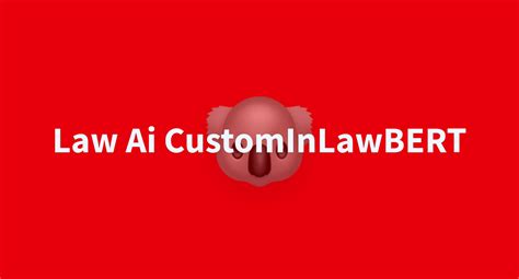 Law Ai Custominlawbert A Hugging Face Space By Kishorekommi