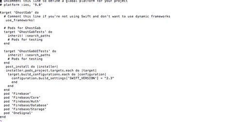 Ios One Signal Appdelegate Swift No Such Module Onesignal